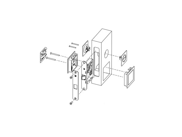 MG4813 Series Push Pull Mortise Lock | Lock Manufacturer | ETW ...
