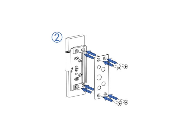 MG-H04-X Adjustable Hinge | Door Hardware Manufacturer | ETW International