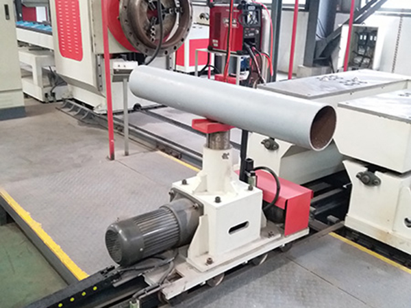 Transverse Pipe Conveying System, QSPT Pipe Fabricating Plant in China ...