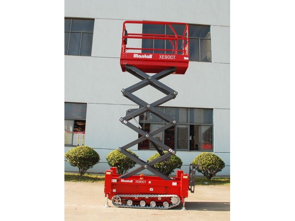 Crawler Scissor Lifts | Aeriel Work Platform | Mantall | ETW International