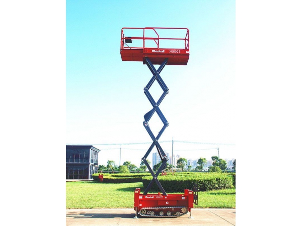 Crawler Scissor Lifts | Aeriel Work Platform | Mantall | ETW International