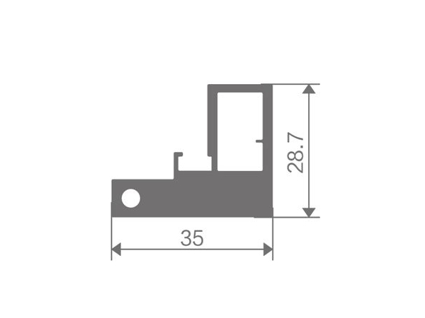 Aluminum Frame Glass Door with Pin Hinge | Fuzhen | ETW International
