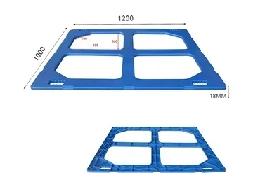 Plastic Pallet Top Caps | Stack Protection | Baoli | ETW