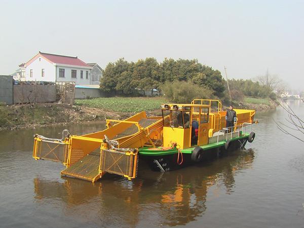 Water Trash Salvage Boat | Lake Cleaning Equipment Supplier | DRAGON ...
